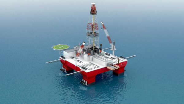 Oil Rig | 3D Rendering Service Portfolio