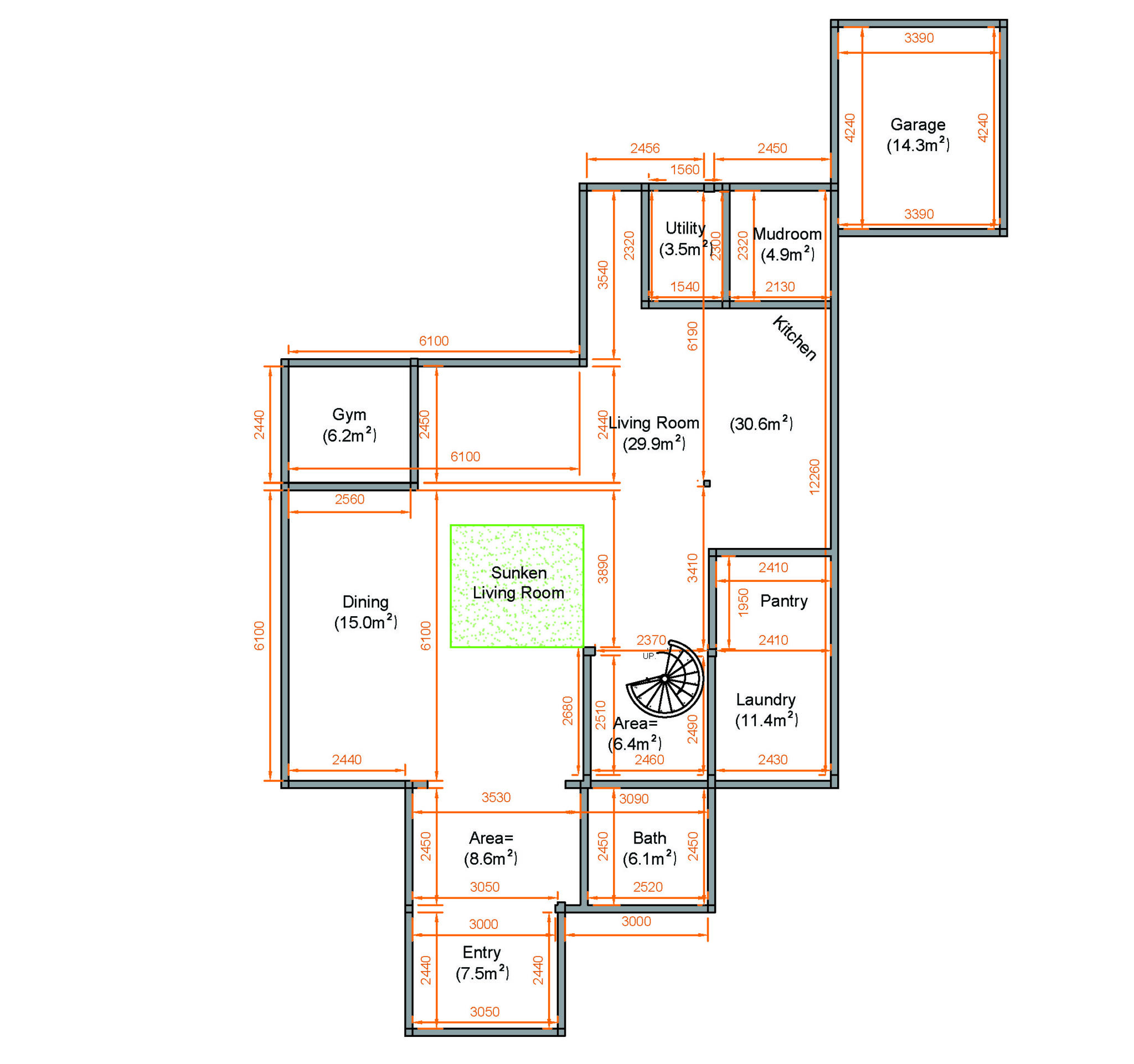 Landed House Drawing | 2D As Built Service Portfolio