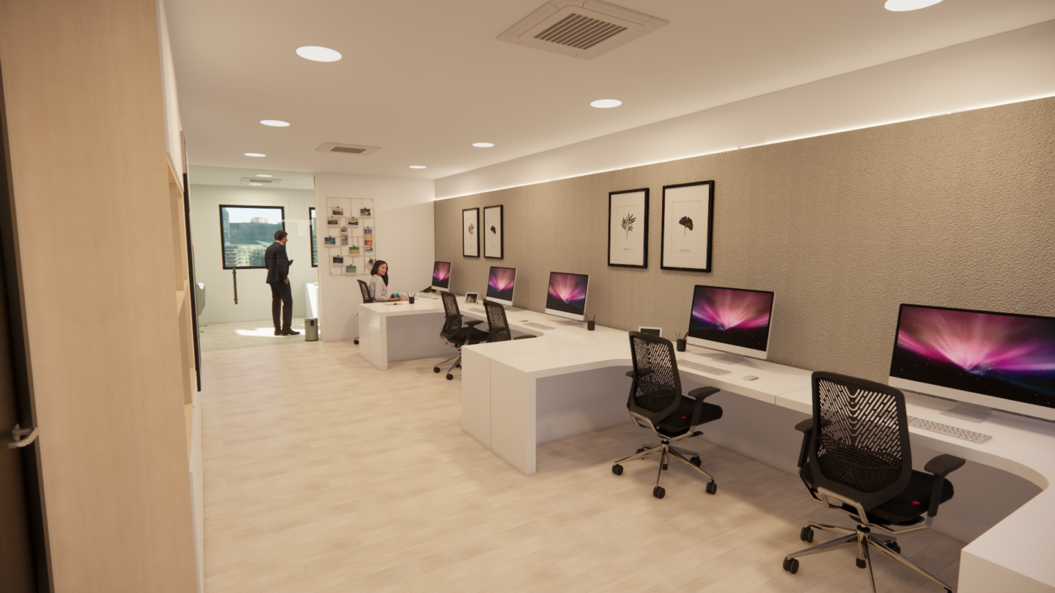 Production Area | 3D Rendering Service Portfolio